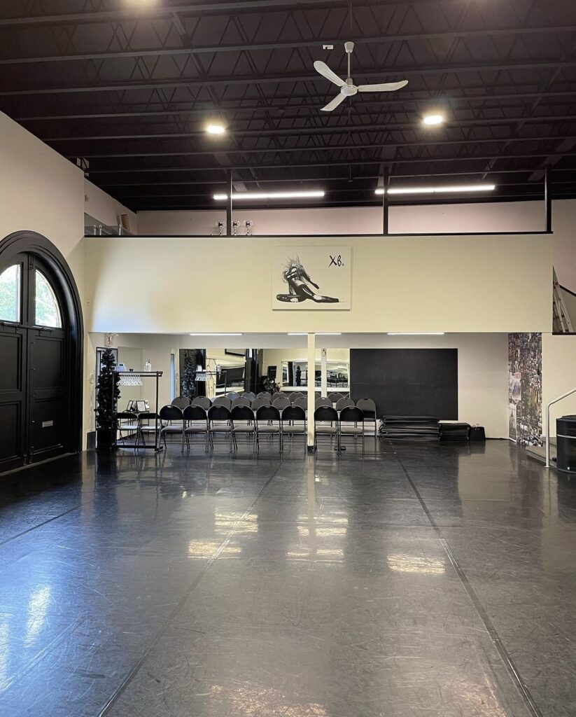 Open concept dance studio available for film productions & dance ...
